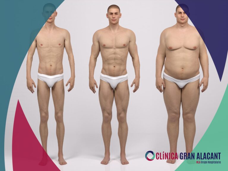Tipos de cuerpo en hombres - Clinica Gran Alacant